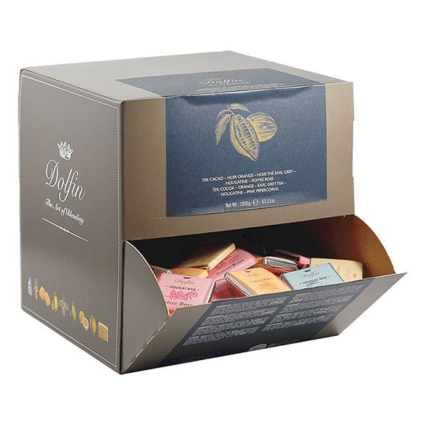 Dolfin Assorted Dark Chocolate Napolitains Box - 1.8 kg – Chocosphere