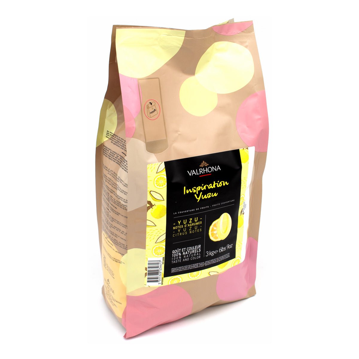 Valrhona Inspiration Yuzu Les Feves 34% Yuzu Couverture Discs – Chocosphere