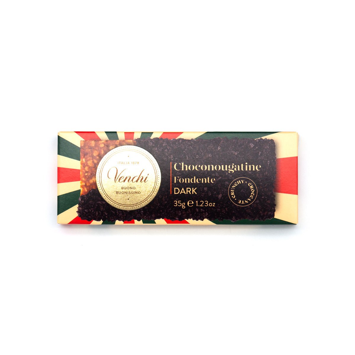 Venchi Choconougatine Fondente 60% Dark Chocolate Mini-Bar - 35g ...